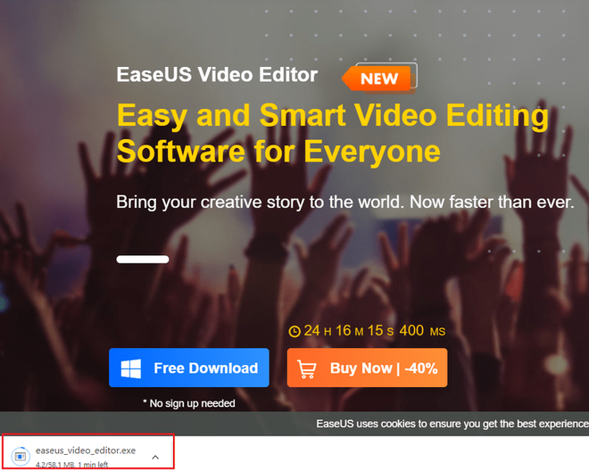 How to Download and Install EaseUS Video Editor on Windows? - GeeksforGeeks