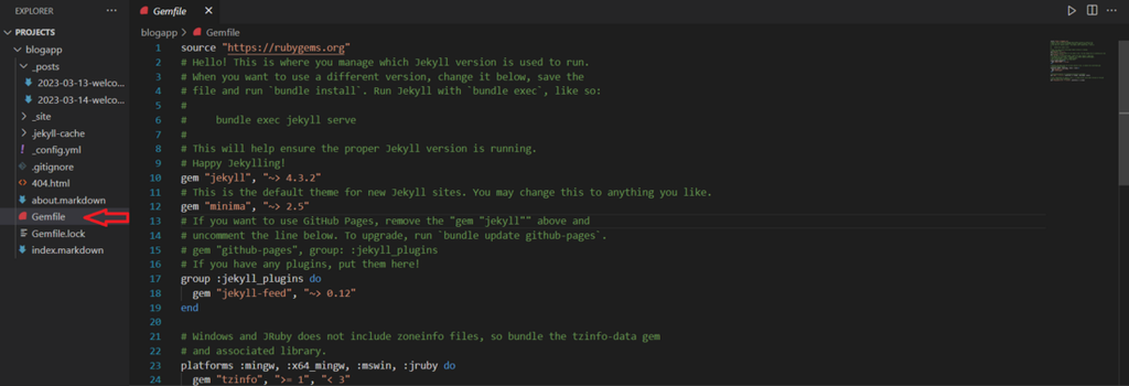 How to Install Jekyll Theme? - GeeksforGeeks