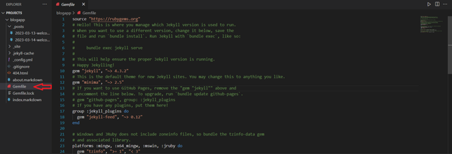 How to Install Jekyll Theme? - GeeksforGeeks