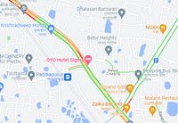 How to Check Traffic in Google Maps? | GeeksforGeeks