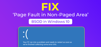 Fix ‘Page Fault in Non-Paged Area’ BSOD in Windows 10 - GeeksforGeeks