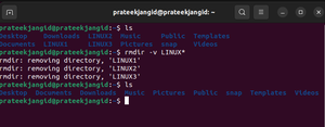 rmdir Command in Linux With Examples - GeeksforGeeks