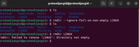 rmdir Command in Linux With Examples - GeeksforGeeks