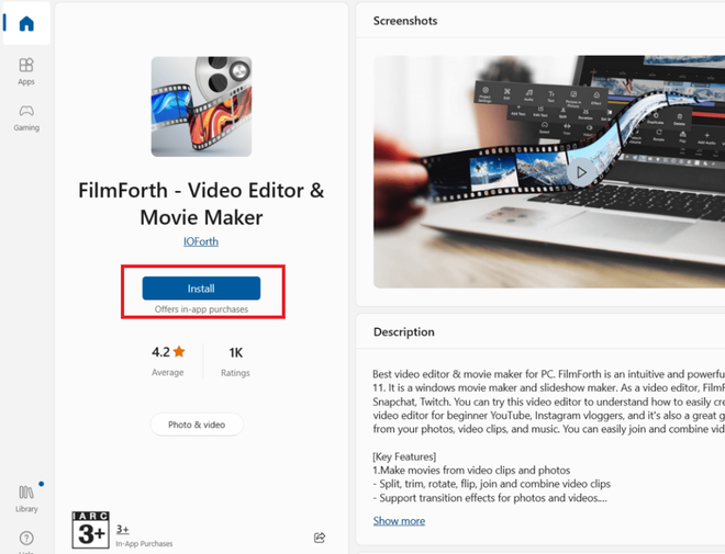 How to Download and Install FilmForth Video Editor on Windows ...