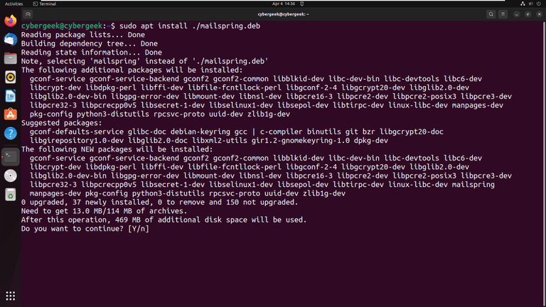How to install Mailspring on Ubuntu - GeeksforGeeks