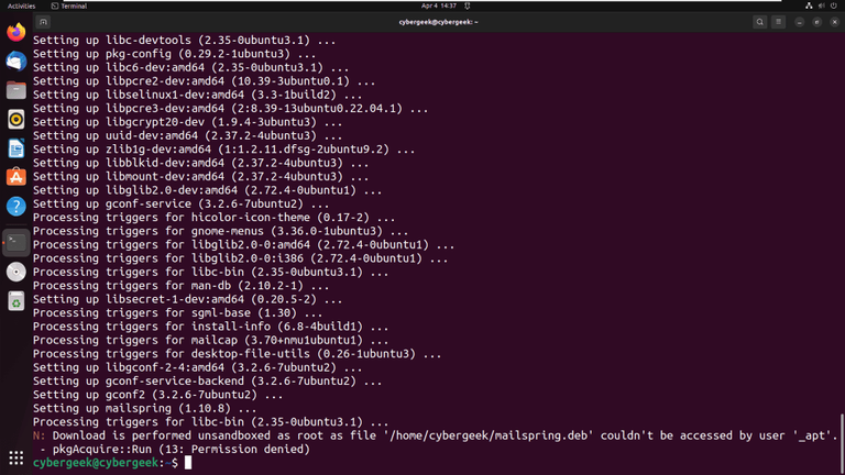 How to install Mailspring on Ubuntu - GeeksforGeeks