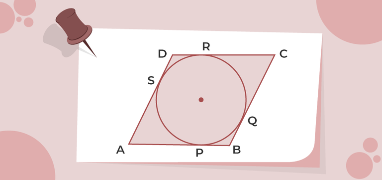 Prove that a Parallelogram Circumscribing a Circle is a Rhombus ...