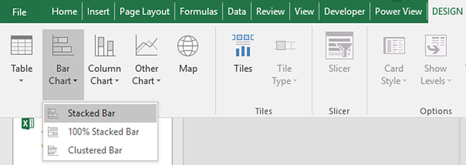 Aesthetic Power View Reports in Excel - GeeksforGeeks
