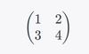 matrices in LaTeX - GeeksforGeeks