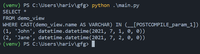 PostgreSQL Query To View with SQLAlchemy - GeeksforGeeks