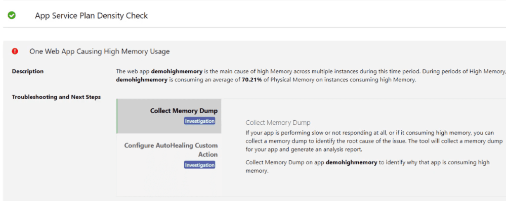 Identify and Diagnose Apps with High Memory in Microsoft Azure ...