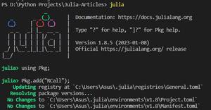 Julia - RCall - GeeksforGeeks