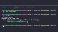 What is Git Restore? - GeeksforGeeks
