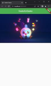 Flutter - ImageFiltered Widget - GeeksforGeeks