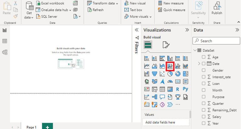 Power BI - Data Visualization With Multiple Charts - GeeksforGeeks