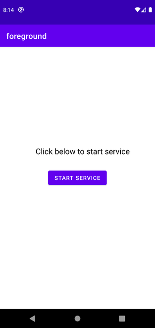 Foreground Service In Android Geeksforgeeks