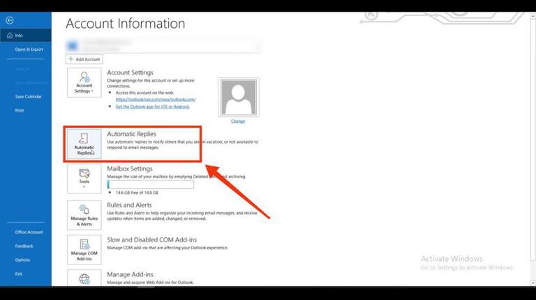 How to Create an Out Of Office Message in Outlook - GeeksforGeeks