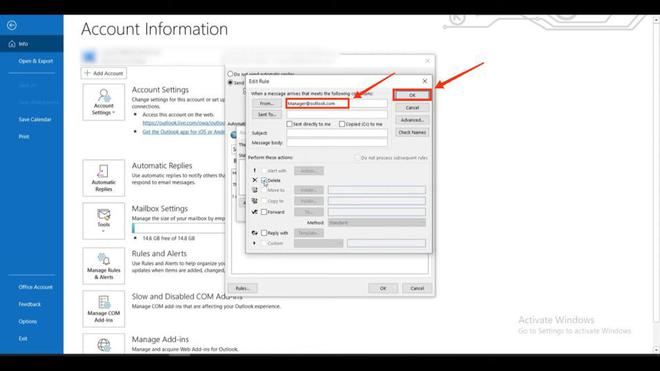 How to Create an Out Of Office Message in Outlook - GeeksforGeeks