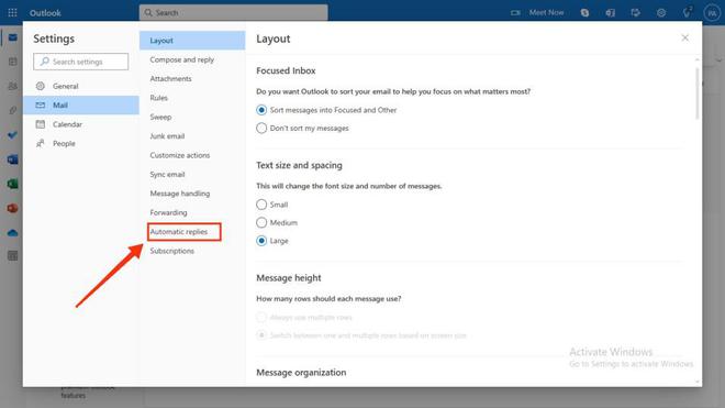 How to Create an Out Of Office Message in Outlook - GeeksforGeeks