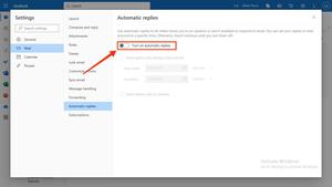 How to Create an Out Of Office Message in Outlook - GeeksforGeeks