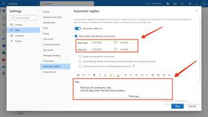 How to Create an Out Of Office Message in Outlook - GeeksforGeeks