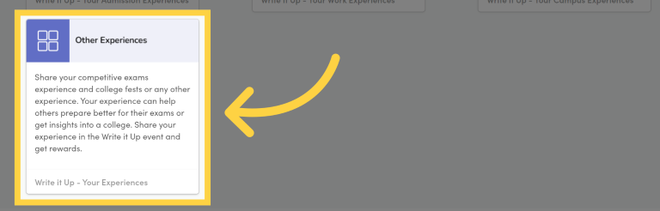 How to write other experiences? - GeeksforGeeks