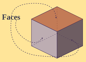 How many faces, edges, and vertices does a cube have? | GeeksforGeeks