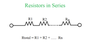 Resistors in Series - GeeksforGeeks