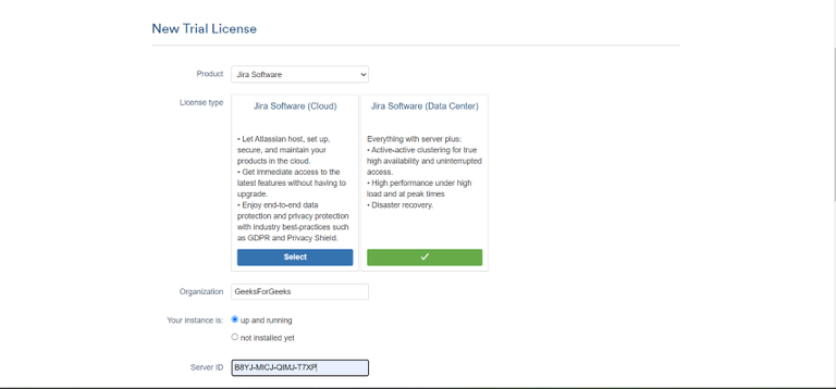 JIRA Installation - GeeksforGeeks