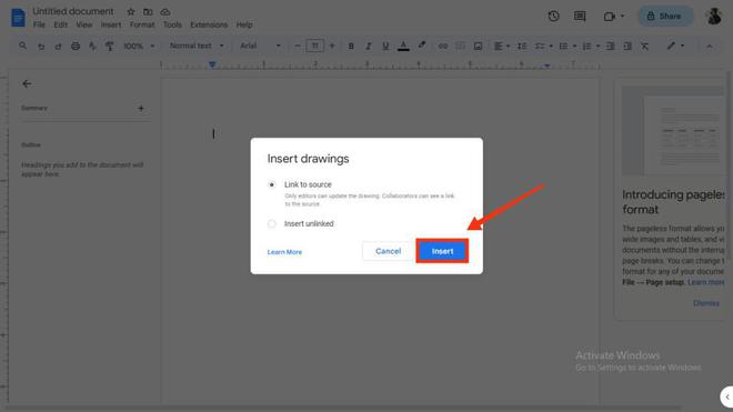 How to Draw in Google Docs - GeeksforGeeks