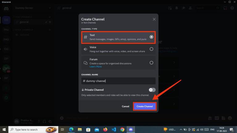 How to Create a Group Chat in Discord | GeeksforGeeks