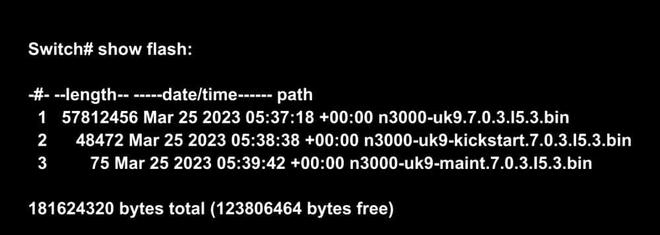 How To Check Flash Memory Of Cisco Switch? - GeeksforGeeks