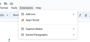 How to Use Add-Ons in Google Docs - GeeksforGeeks