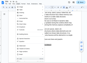 How to use Bookmark in Google Docs: Step by Step Guide - GeeksforGeeks