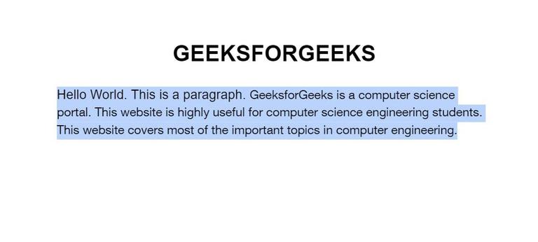 Adding a Border in Google Docs - GeeksforGeeks