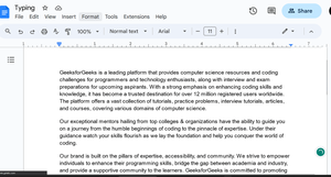 How to Check for Plagiarism in Google Docs - GeeksforGeeks