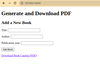 Generate a PDF in Django - GeeksforGeeks