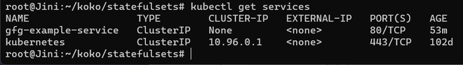Kubernetes Statefulsets - GeeksforGeeks