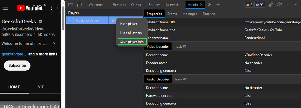 Media Tool in Microsoft Edge Browser - GeeksforGeeks