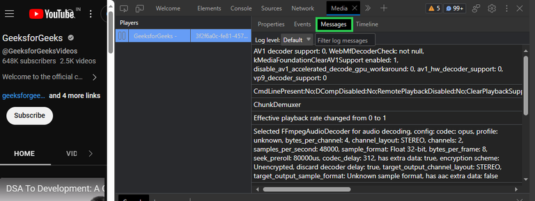 Media Tool in Microsoft Edge Browser - GeeksforGeeks