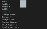 Project - How to build a Resume Parser using Python - GeeksforGeeks