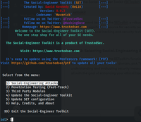 SEToolkit – Credential Harvester Attack - GeeksforGeeks