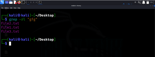 How To Show Only Filenames with grep on Linux - GeeksforGeeks