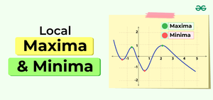 Local Maxima and Minima in Calculus - GeeksforGeeks