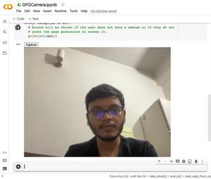 How to Open web camera in Google Colab? - GeeksforGeeks