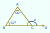 Exterior Angle Theorem - GeeksforGeeks