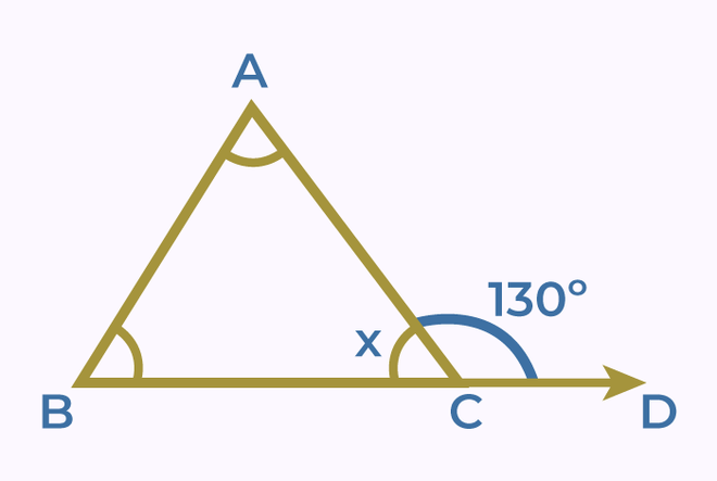 Exterior Angle Theorem - GeeksforGeeks