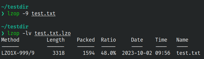 lzop Linux Command - GeeksforGeeks