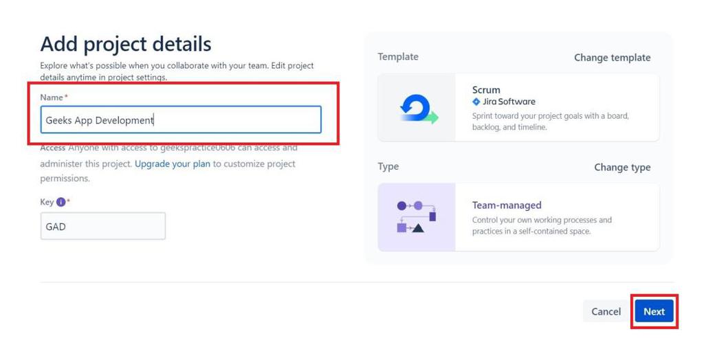 Jira Scrum Board - GeeksforGeeks