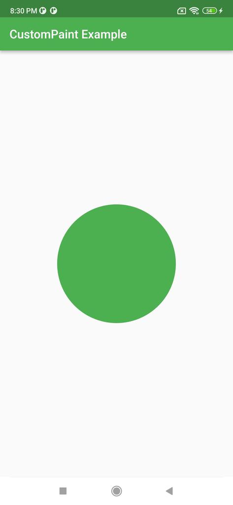 Flutter - Make a Custom Circle using Custom Paint - GeeksforGeeks